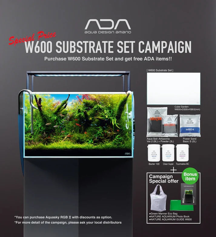 ADA - 60 P Substrate Set Campaign – Aquapets ( KowloonAquarium)